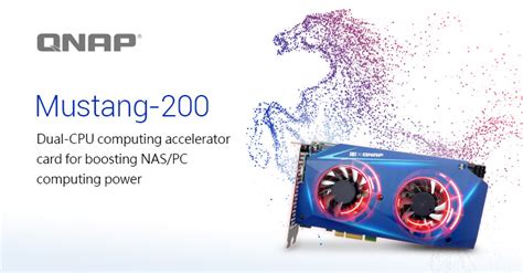 Qnap Launches The Mustang 200 Computing Accelerator Card For Boosting Naspc Computing Power