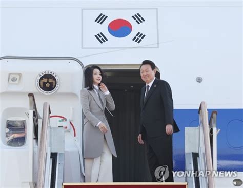 한일 정상회담 尹 1박2일 방일 출국기시다와 오후 정상회담 스포츠조선