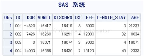 Sas统计分析学习笔记（五）sas保留两位小数 Csdn博客