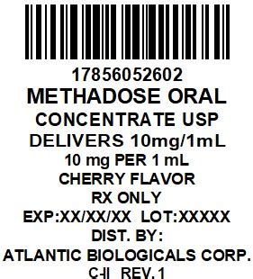 Dailymed Methadose Methadone Hydrochloride Concentrate