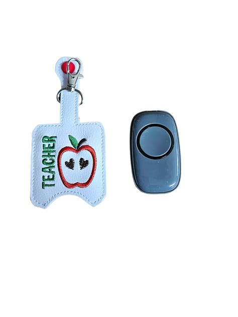 Teacher Classroom Doorbell Holder Class Bell Case Keychain Handmade Products