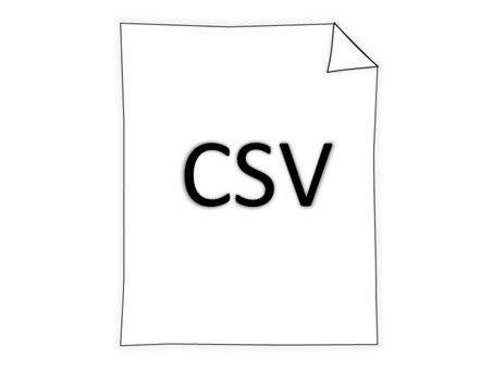 CSVファイルイラスト No 無料イラストならイラストAC