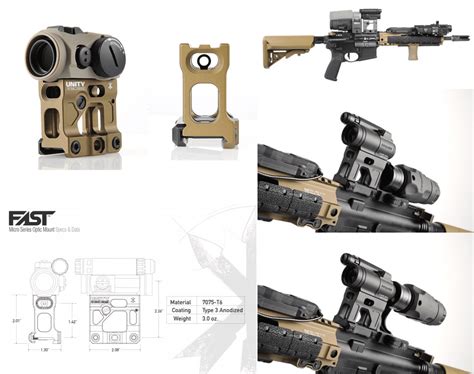 【実物】unity Tactical Fast™ Micro Mount Unity Tactical Fast Micro Mount Operationally Proven Tactical