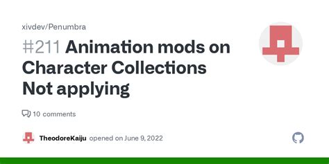 Animation Mods On Character Collections Not Applying · Issue 211