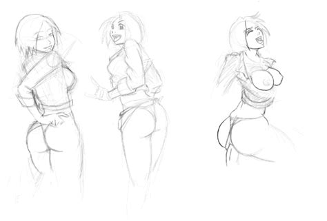 Erica Scetches By Hobb Hentai Foundry