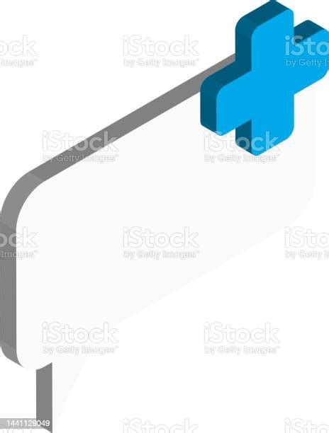 3dアイソメスタイルのスピーチボックスと病院のイラスト アイコンのベクターアート素材や画像を多数ご用意 アイコン イラストレーション