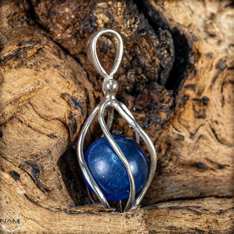 Natural First Quality Deep Blue Tanzanite Crystal Pendant 20 4ct 925 Silver 4 08 G Auction