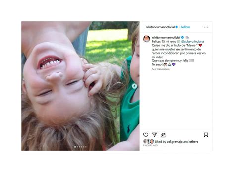 El saludo de Mica Viciconte a Indiana Cubero por su cumpleaños junto a
