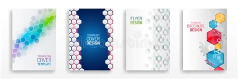 Vector Template For Brochure Or Cover Filtering Machine Algorithms Sorting Data Stock Vector