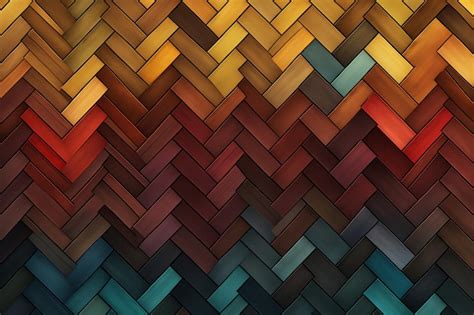 Premium Ai Image Herringbone Background Design Seamless Pattern