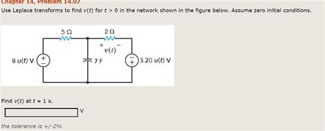Solved Chapter Problem Use Laplace Transforms To Chegg