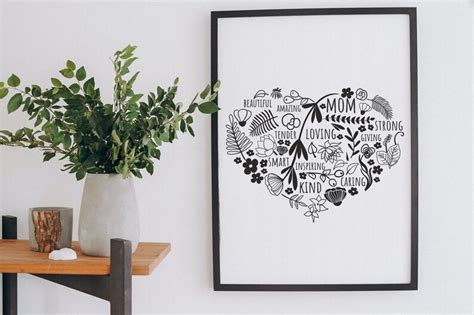 Love Heart Svg Heart Clipart Svg Heart Monogram Svg Heart Outline