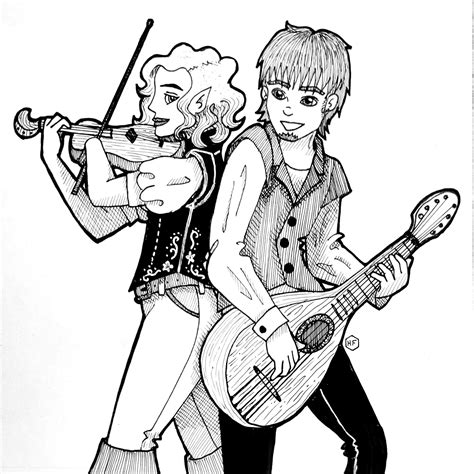 Bardic Duo R Imaginarycharacters