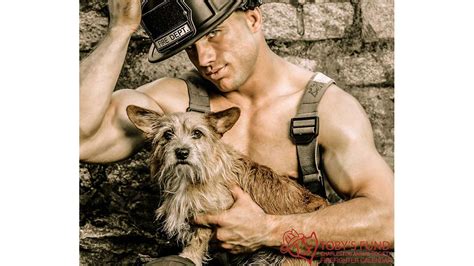 Photos Firefighters Raise Money For Injured And Abused Animals With 5