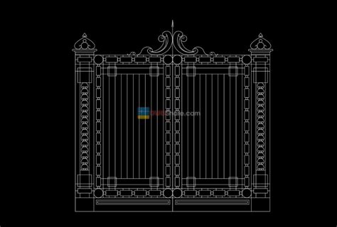 12 Fence Design Autocad Blocks Free Download Free Download Website