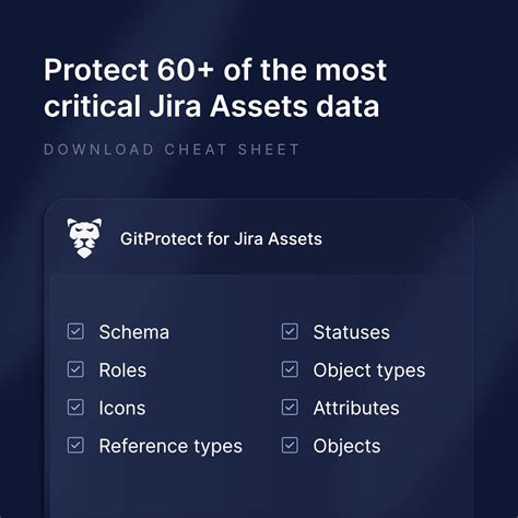 Imagine Losing Your Jira Asset Database If Objects Schemas And Other Critical Items Are Gone