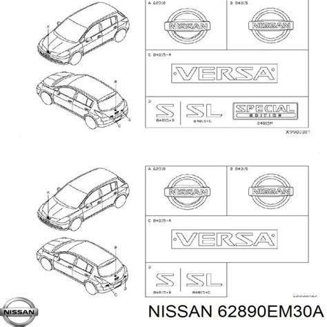 62890EM30A Nissan/Infiniti эмблема решетки радиатора