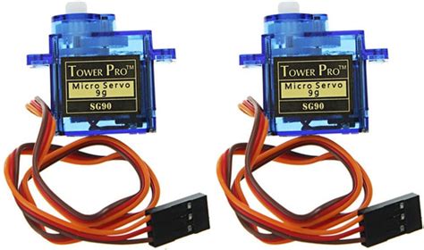 Kit 2 Micro Servo Motor 9g Sg90 Tower Pro 180° Mercadolivre