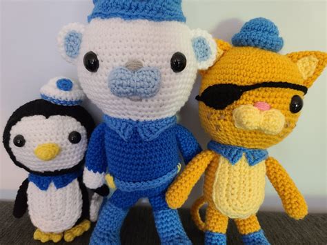 Octonauts Crochet Pattern Bundle 1 Not Finished Toys Etsy