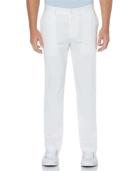 Perry Ellis Resist Spill Slim Fit Solid Stretch Chino Pant Shopstyle