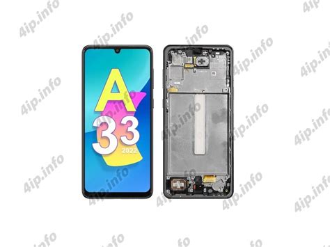 Дисплей Oled для Samsung Galaxy A33 5g Sm A336 экран тачскрин модуль в сборе черный с