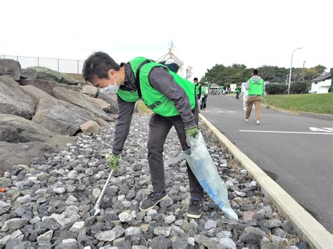水辺に感謝し釣り場を守る。若洲海浜公園で日本釣振興会「水辺感謝の日」清掃を実施 釣具新聞 釣具業界の業界紙 公式ニュースサイト