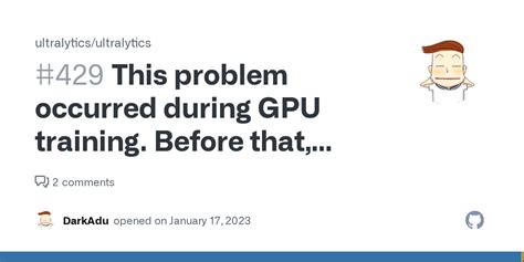 This Problem Occurred During GPU Training Before That There Was No