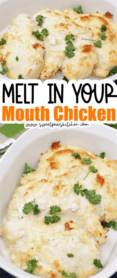 Melt In Your Mouth Chicken Sweet Peas Kitchen