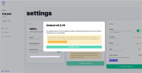 Installing V0 2 10 Update Not Clear If Update Is Progressing Or Not
