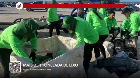 Mais De 1 Tonelada De Lixo é Recolhida Em Praias De Mosqueiro Salinas