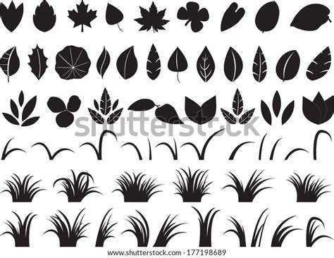 Grass Collage Over 6084 Royalty Free Licensable Stock Vectors