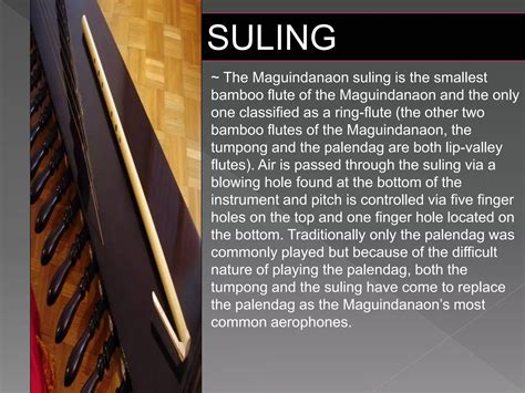 Muslim Mindanao Instruments Pptx