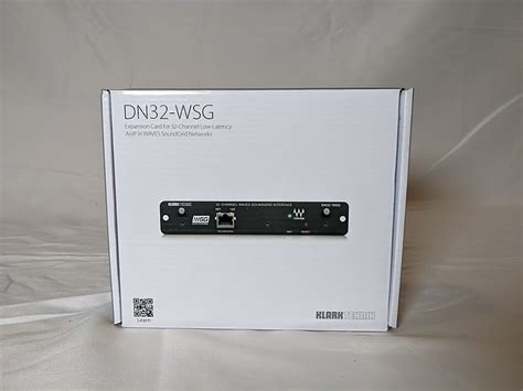 Klark Teknik DN32 WSG Expansion Card For Waves SoundGrid Reverb