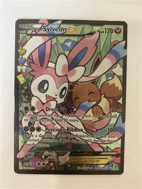 Pokemon Sylveon Ex Card