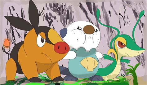 Unova Trio Fan Art By Yongma Lee By Saiboro2 On Deviantart