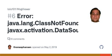 Error Java Lang Classnotfoundexception Javax Activation Datasource