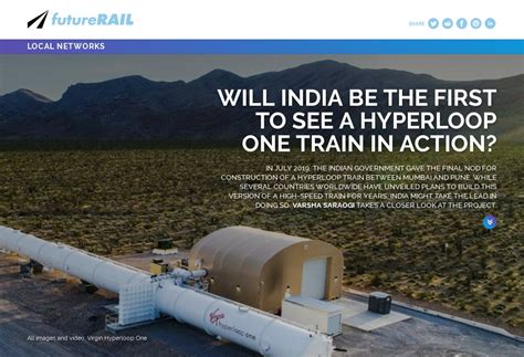 Will India Be The First To See A Hyperloop One Train In Action