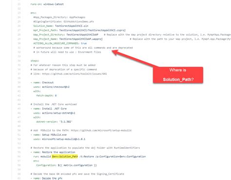 Unable To Fix Error On Ci Workflow · Issue 38 · Microsoftgithub