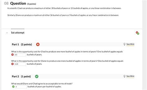 solved 08 question 3 points in a month chad can produce a
