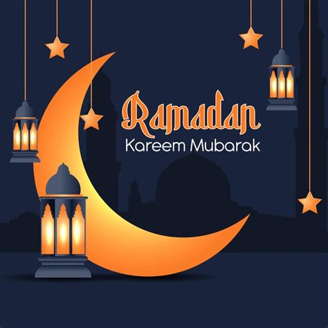 Premium Vector Ramadan Kareem Mubarak Ramzan Islamic Month