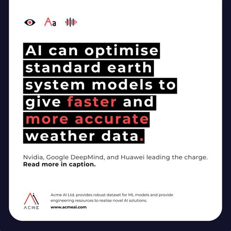 Acme Ai On Linkedin Artificialintelligence Weatherprediction