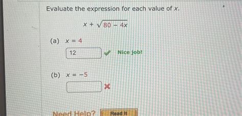 Solved Help I Understand It When The X Is A Positive Chegg