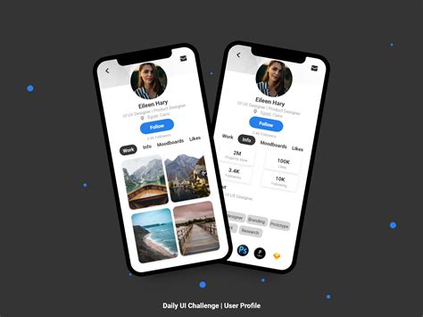 Daily Ui Challenge User Profile And User Settings On Behance
