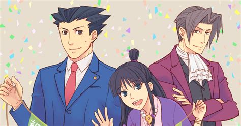 逆転裁判 逆裁20周年おめでとう 赤城のイラスト Pixiv