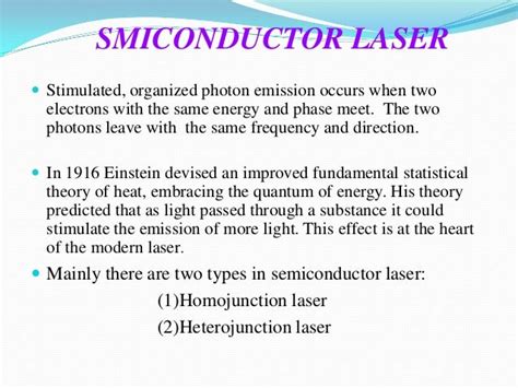 Semicondutor Laser