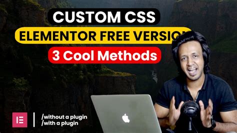Super Simple Custom Css With Elementor Free Version Elementor