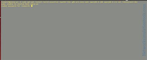 Main Processes Of Installing Cooja Simulator In Ubuntu Network