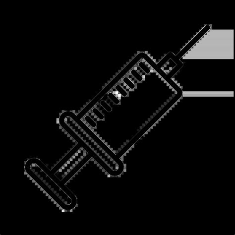 Injection Icon Line Vector Png Images Ai Free Download Pikbest