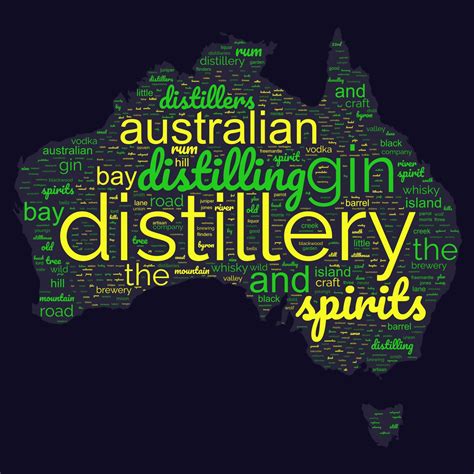Australian Distillery Map Distillery Track