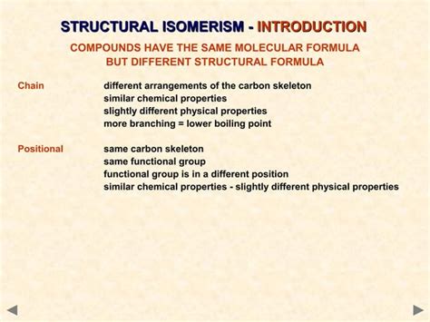 Isomerism Pps Chemistry Science
